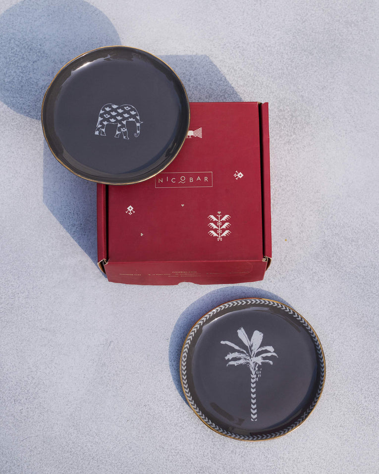 Sahara Tea Plates - Set of 4 – Nicobar