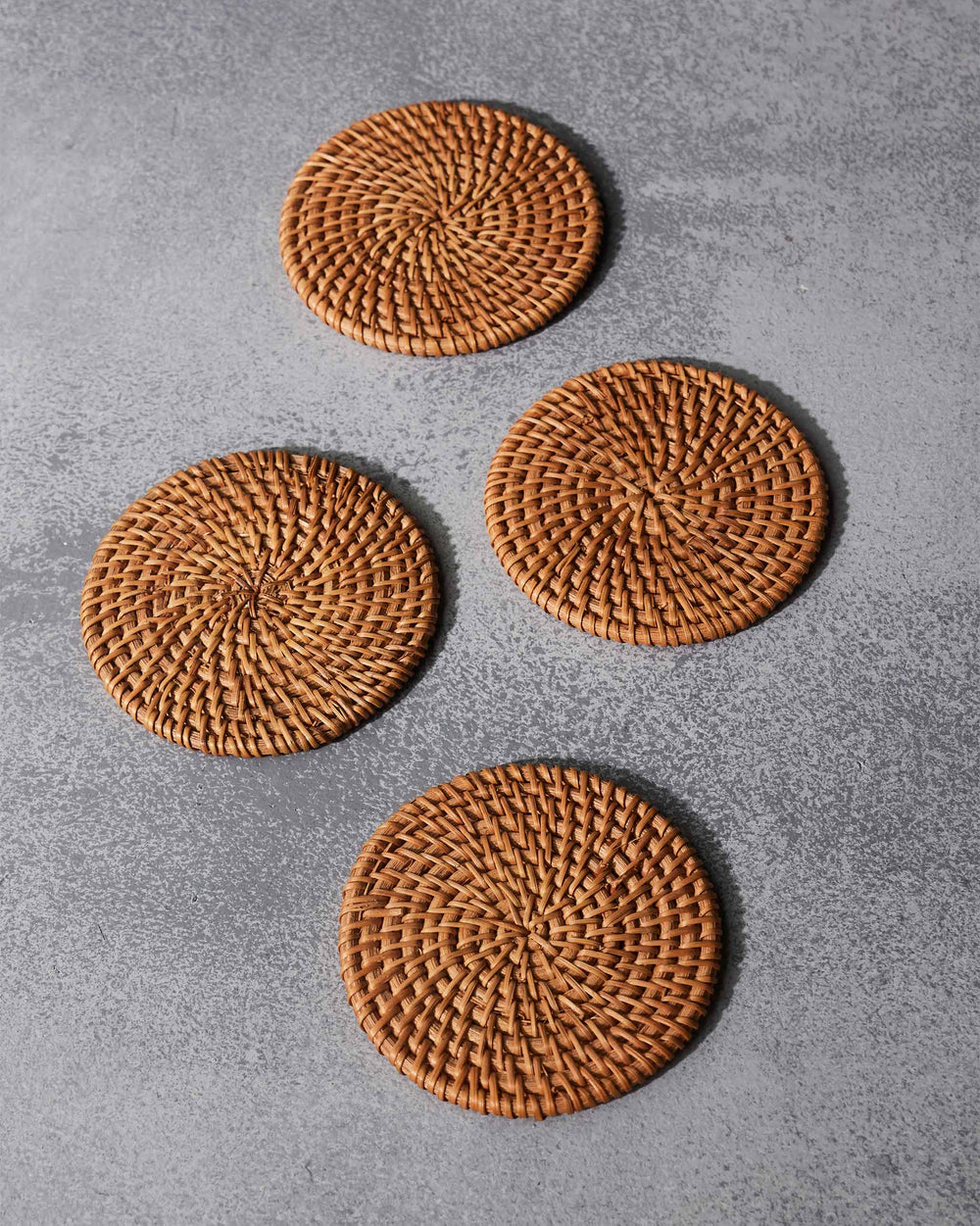 Rattan Coasters (Set of 4) - TSSxNB – Nicobar