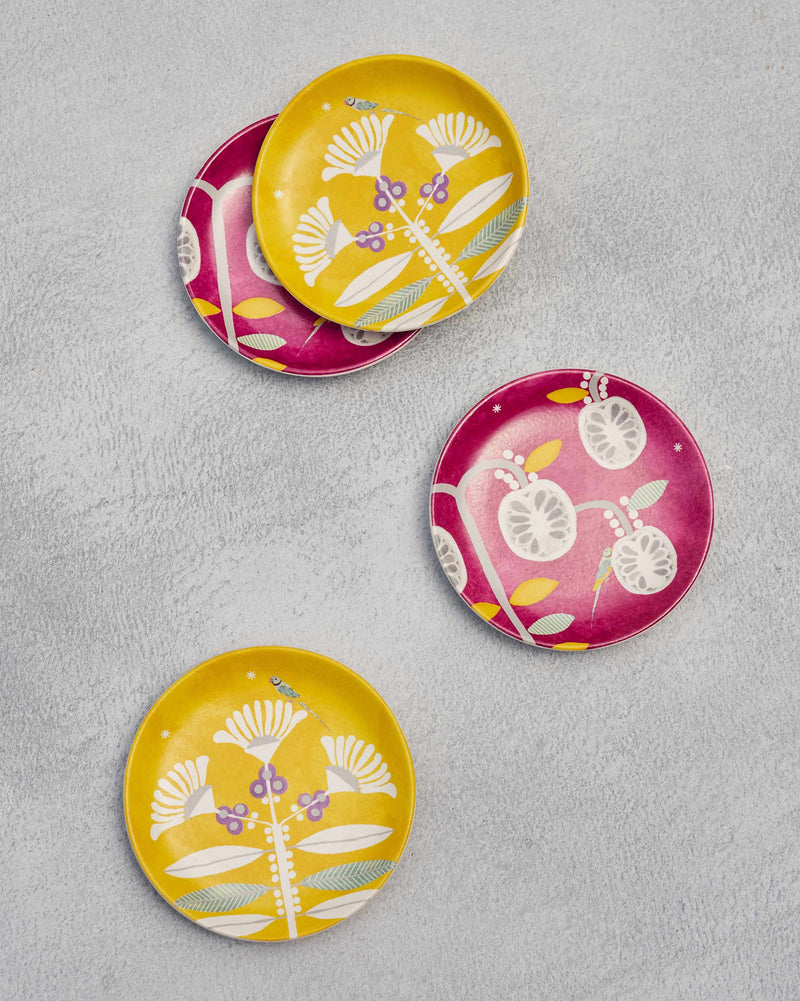 Bahari Tea Plate - Set of 4 – Nicobar