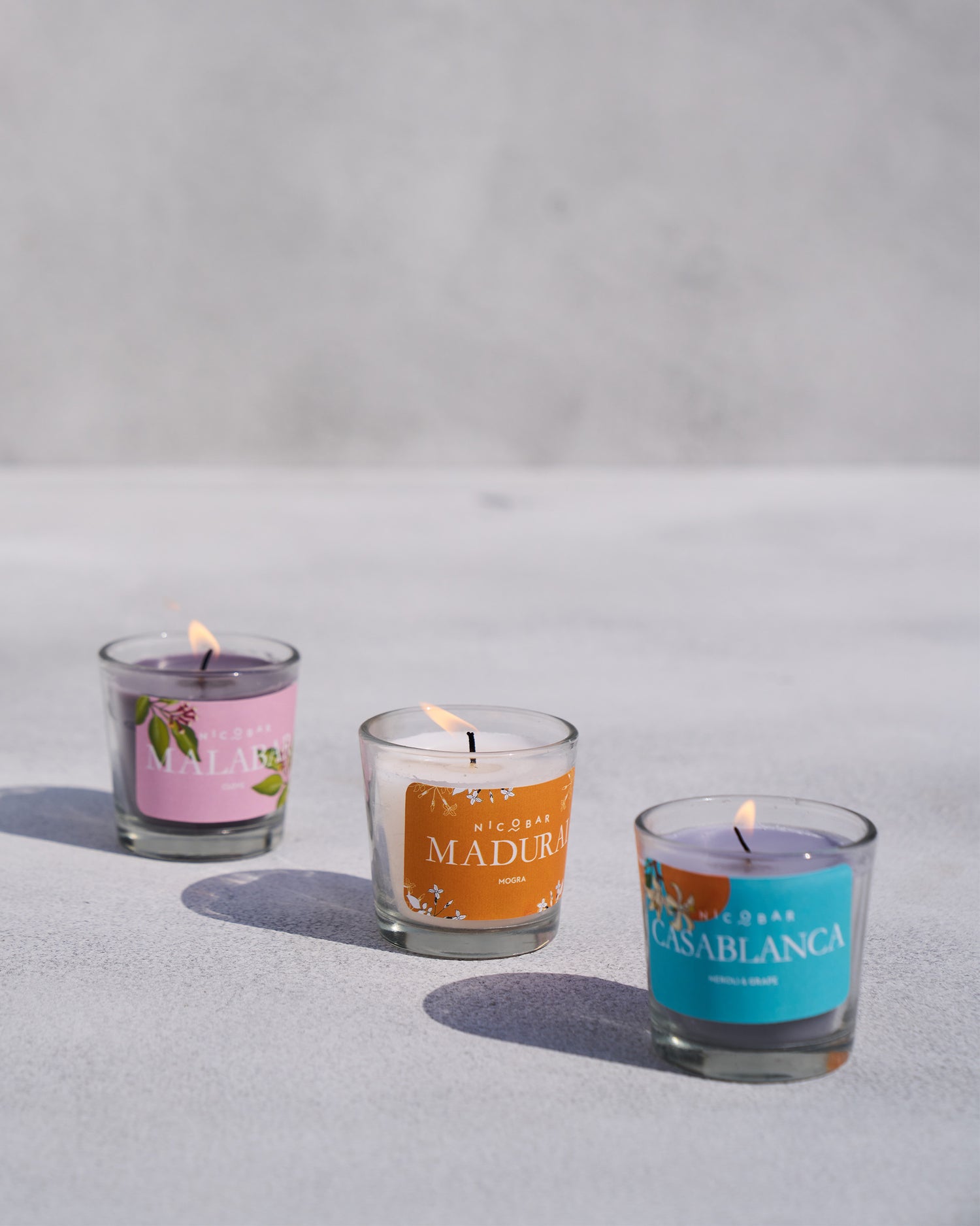 Trio Candle (Set of 3) – Nicobar