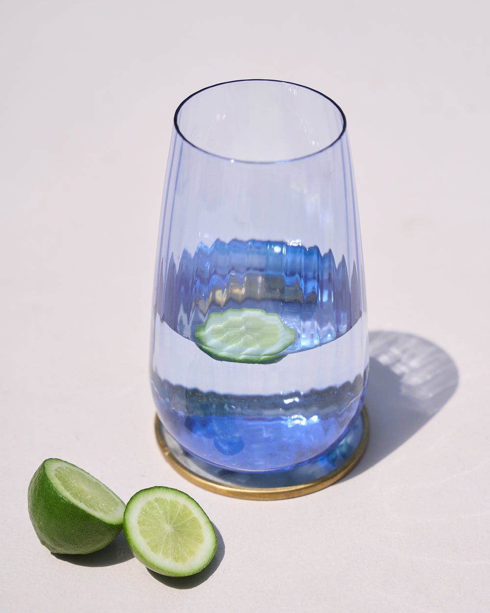 Harmony Highball Glass - Blue – Nicobar
