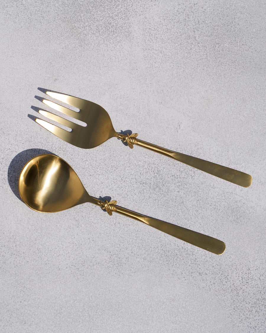 Firefly Serving Spoons (Set of 2) – Nicobar